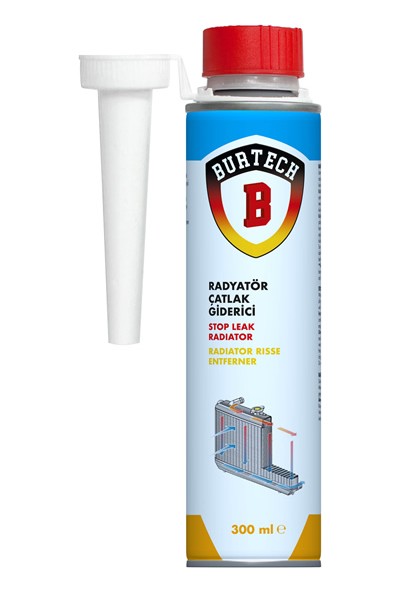 Burtech Radyatör Çatlak Giderici Sıvı 300 ml