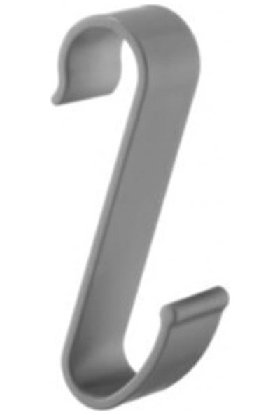 Lira Mutfak Banyo Dolap Kapağına Takılan S Havlu Askılığı Aparatı