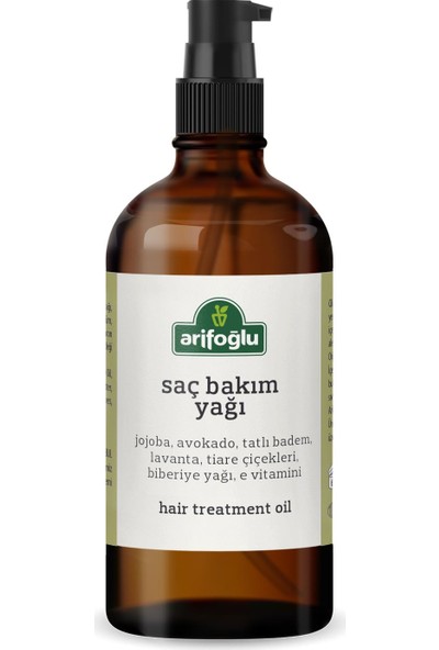Arifoğlu Saç Bakım Yağı 100ML (Detoks Etkili) Arifoğlu Saç Bakım Yağı 100ML (Detoks Etkili)