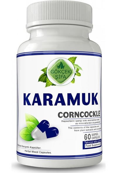 Gökçek Şifa Karamuk Kapsül - 60 Kapsül 1000 Mg Gökçek Şifa Karamuk Kapsül - 60 Kapsül 1000 Mg
