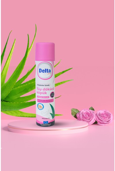 Deltazex Hassas Ciltler Tüy Dökücü Köpük Sprey 200 ml Deltazex Hassas Ciltler Tüy Dökücü Köpük Sprey 200 ml