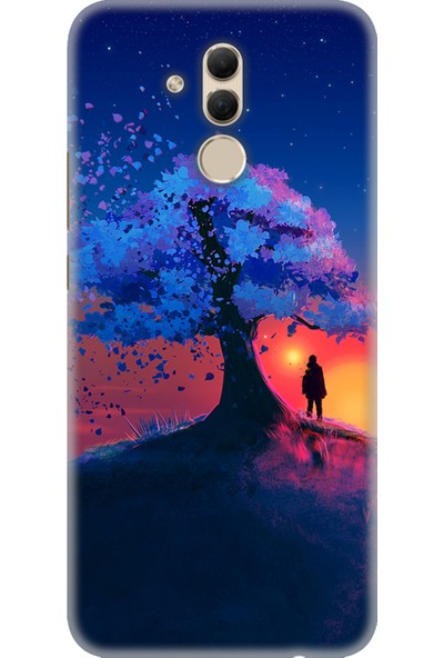 Gramaphone Huawei Mate 20 Lite Kılıf Hd Baskılı Kılıf - Hayat Ağacı