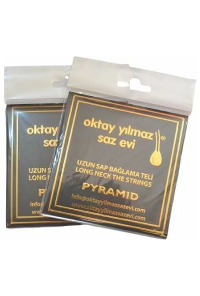 Pyramid Oktay Yılmaz Saz Evi 0,20 Uzun Sap Bağlama Teli Pyramid Oktay Yılmaz Saz Evi 0,20 Uzun Sap Bağlama Teli