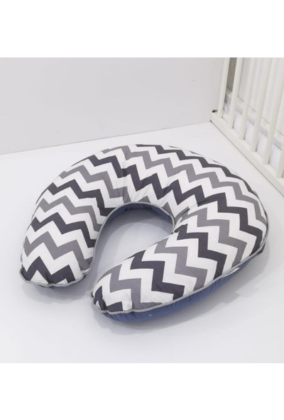 Mor Design Mordesign Zigzag Emzirme Yastığı Gri Mor Design Mordesign Zigzag Emzirme Yastığı Gri
