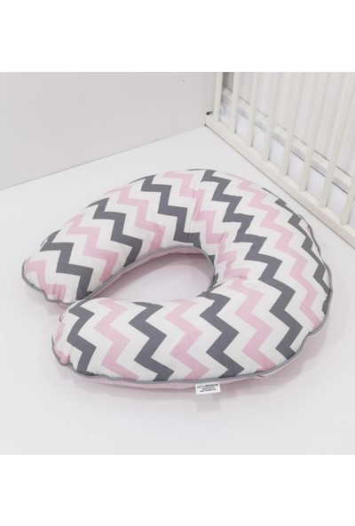 Mor Design Mordesign Zigzag Emzirme Yastığı Pembe Mor Design Mordesign Zigzag Emzirme Yastığı Pembe