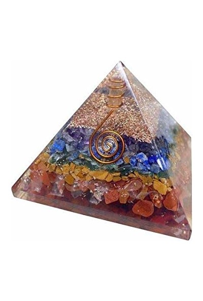 Osmanlı Değerli Taş Orgonit Piramit Çakra Osmanlı Değerli Taş Orgonit Piramit Çakra
