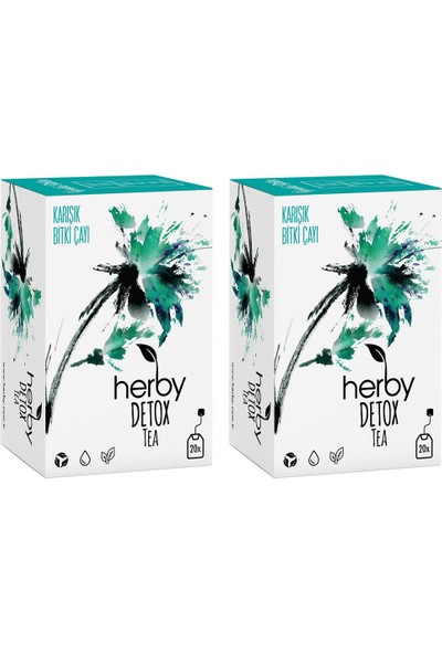 Herby Detox Tea / Detoks Çayı 2'li Paket Herby Detox Tea / Detoks Çayı 2'li Paket