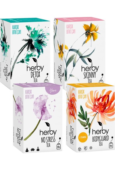 Herby 4'lü Deneme Paketi Herby 4'lü Deneme Paketi