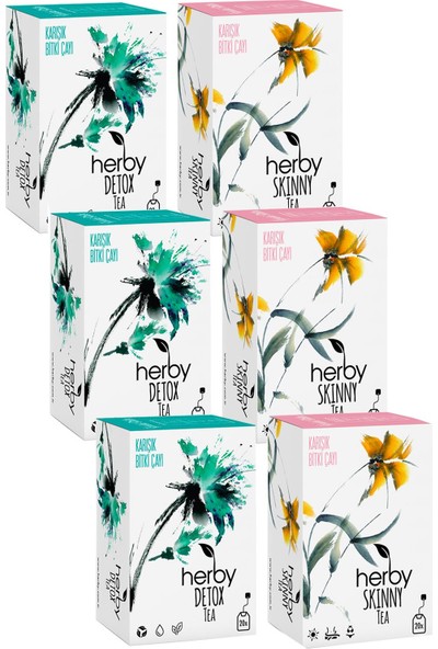 Herby 6'lı Detoks Paketi