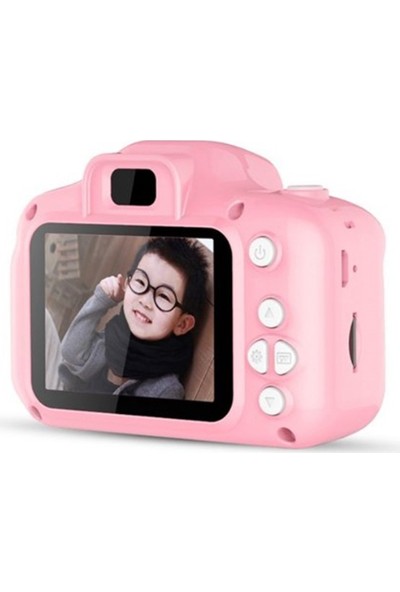 Blue Inter Mini 1080P Çocuklar Için Dijital Fotoğraf Makinesi Son Versiyon