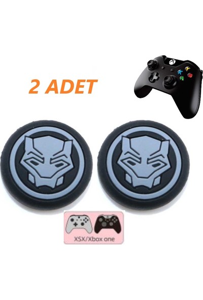 Feza Xbox One 2 Adet Panter Kabartma Desenli Analog Başlığı