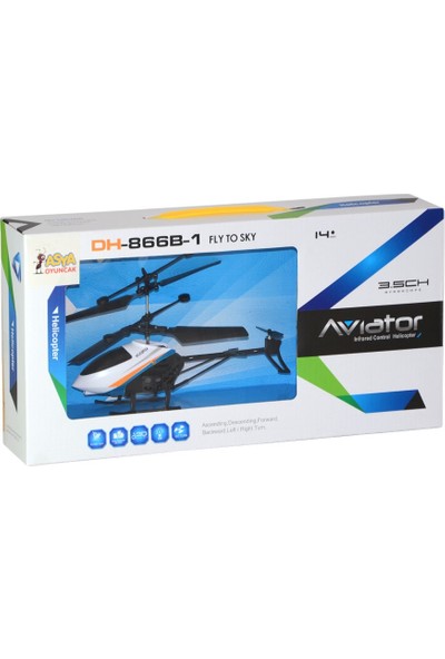 Asya Oyuncak 15282-DH866B-1 Kumandalı Kızılötesi Helikopter Asya Oyuncak 15282-DH866B-1 Kumandalı Kızılötesi Helikopter