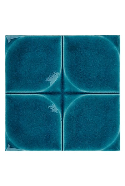 Can Seramik - 13*13 Cm. Turkuaz Kabartmalı Çini Karo (5 Li 1 Paket) Can Seramik - 13*13 Cm. Turkuaz Kabartmalı Çini Karo (5 Li 1 Paket)