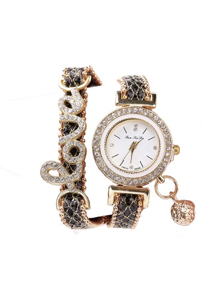 Fanteeda FD082 Kadın Aşk Mektupları Sarma Saati (Yurt Dışından)