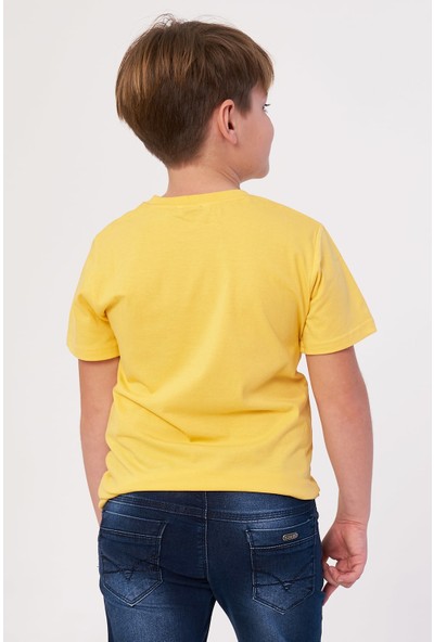 Zepkids Erkek Çocuk T-Shirt Summer Times Baskılı Zepkids Erkek Çocuk T-Shirt Summer Times Baskılı