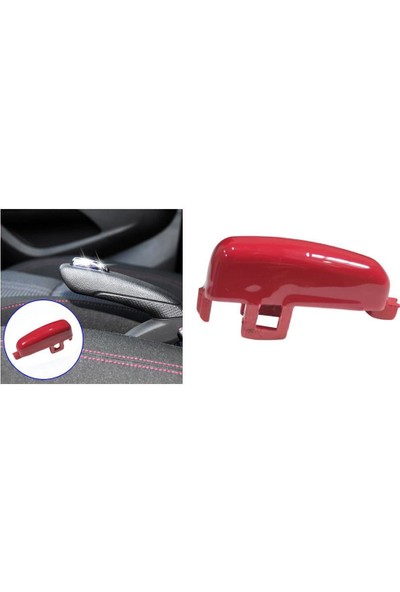 Opel Mokka El Fren Düğmesi Siyah 42389776D - Kırmızı