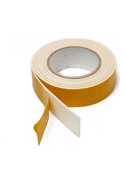 Baypack Çift Taraflı Köpük Bant 25 mm x 5 mt Baypack Çift Taraflı Köpük Bant 25 mm x 5 mt