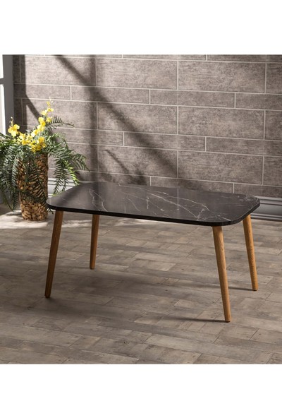 Artı Retro Orta Sehpa Siyah