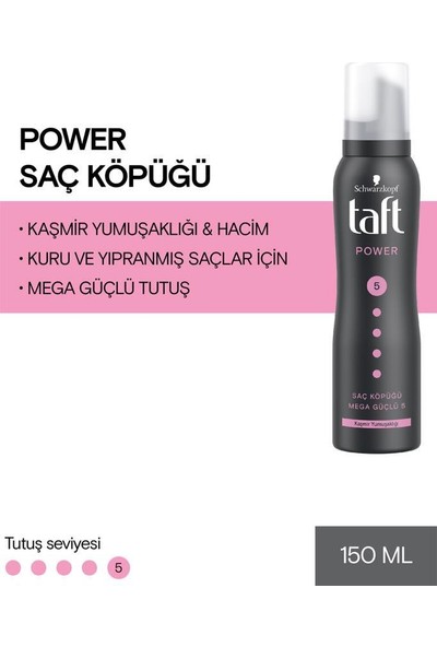 Taft Power Kaşmir Köpük 150ML