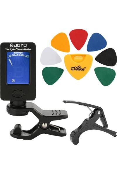 Buyfun Gitar Aracı Kiti Tuner Capo Mızrap Tutucu 7 Seçtikleri (Yurt Dışından) Buyfun Gitar Aracı Kiti Tuner Capo Mızrap Tutucu 7 Seçtikleri (Yurt Dışından)