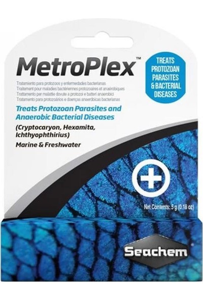 Seachem Metroplex Balık Parazit Ilaçı 5 gr