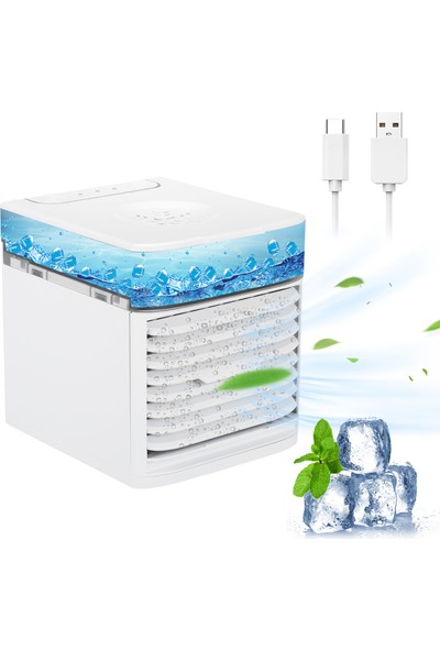 Kkmoon USB Klima Fanı 3 Hız 41 ℉ Uv Sterilizatörlü (Yurt Dışından) Kkmoon USB Klima Fanı 3 Hız 41 ℉ Uv Sterilizatörlü (Yurt Dışından)