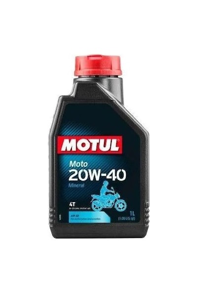 Motul Motor Yağı Motul Moto 20W40 1 Lt Spacy Zn Agk Actıva 100 125 Alph