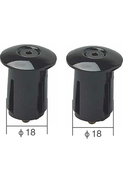 Impact Yol Bisikleti Gidon Tıpası Alyan Vidalı