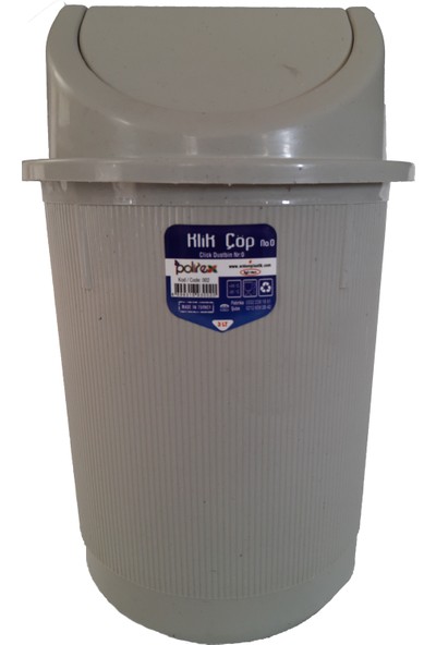 Erdem Plastik Klik Çöp Kovası No:0 3 Lt Erdem Plastik Klik Çöp Kovası No:0 3 Lt