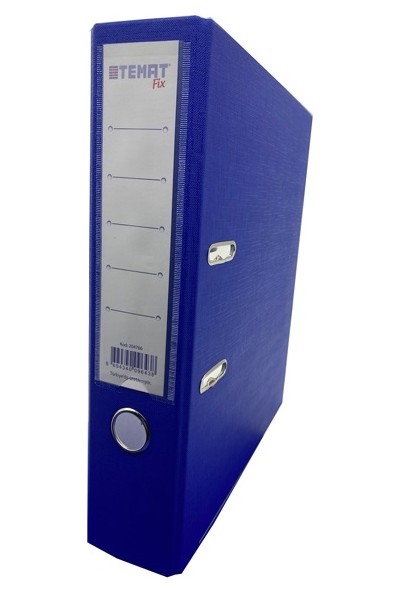 Temat Fix Geniş Ofis Klasörü Mavi Tekli Temat Fix Geniş Ofis Klasörü Mavi Tekli