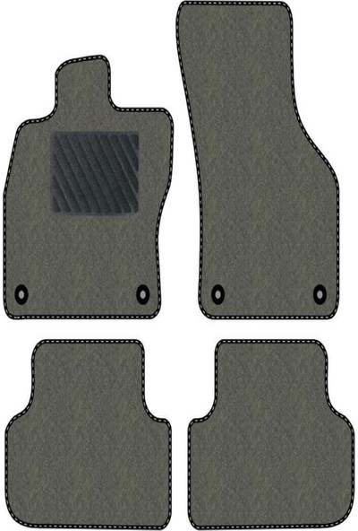 Tegin Saab 9-5 1997-2009 Gri Halı Siyah Kenar Çapraz Çizgi Topuk Paspas Tegin Saab 9-5 1997-2009 Gri Halı Siyah Kenar Çapraz Çizgi Topuk Paspas