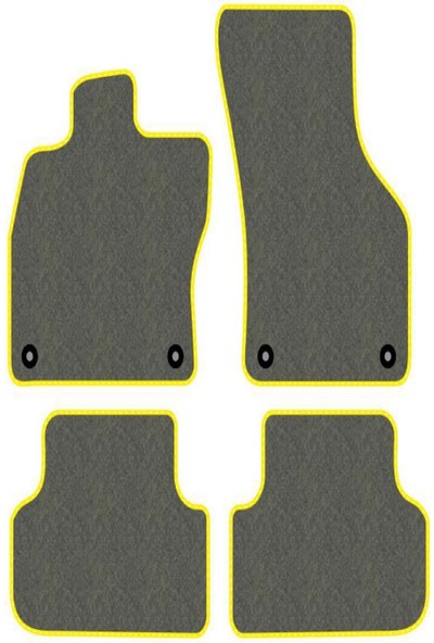 Tegin Ford Focus 1 1998-2005 Uyumlu Gri Halı Sarı Kenar Paspas Tegin Ford Focus 1 1998-2005 Uyumlu Gri Halı Sarı Kenar Paspas