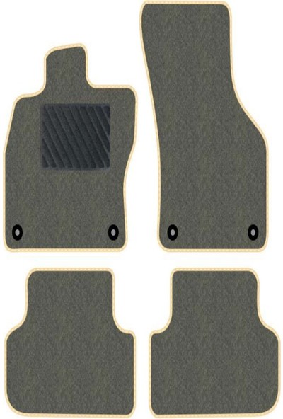 Tegin Land Rover Discovery 3 L319 2004-2009 Gri Halı Bej Kenar Çapraz Çizgi Topuk Paspas Tegin Land Rover Discovery 3 L319 2004-2009 Gri Halı Bej Kenar Çapraz Çizgi Topuk Paspas