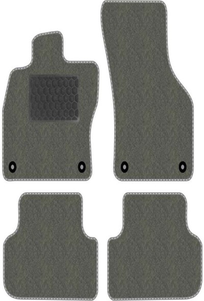 Tegin Bmw 5 Serisi E39 1996-2004 Gri Halı Gri Kenar Petek Topuk Paspas Tegin Bmw 5 Serisi E39 1996-2004 Gri Halı Gri Kenar Petek Topuk Paspas