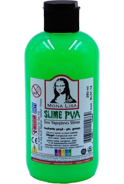 Südor Monalisa Slime 250 ml Mixartcolors Südor Monalisa Slime 250 ml Mixartcolors