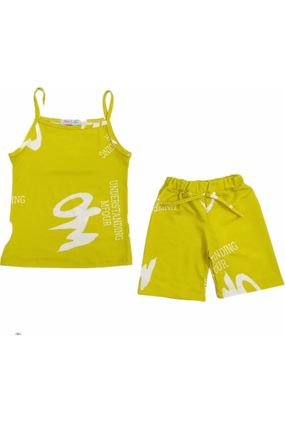 Siya Life Kız Çocuk T-Shirt&şort Alt Üst Takım