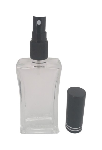 Dbyol Boş Parfüm Şişesi 30 ml (10 Adet) Siyah Kapak Plastik Valf Içbükey Boş Şişe Dbyol Boş Parfüm Şişesi 30 ml (10 Adet) Siyah Kapak Plastik Valf Içbükey Boş Şişe