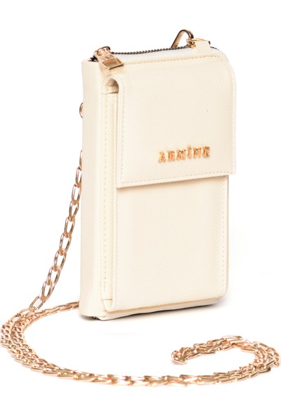 Armine Krem Cüzdan Çanta 265