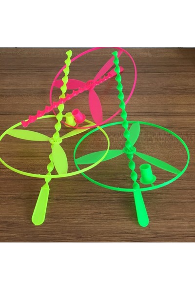 İon Dev Ufo Pervane Uçan Daire Oyuncak 24 Adetli Yerli Üretim