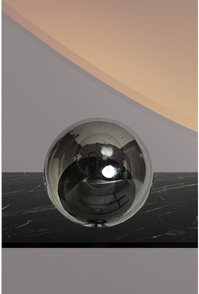 Luzarana AvizeSarkıtLambader 15 cm Cam Fanus Füme Rengi