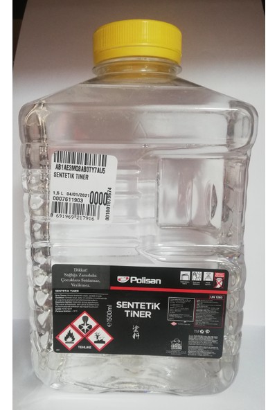 Polisan Sentetik Tiner 2.500 ml