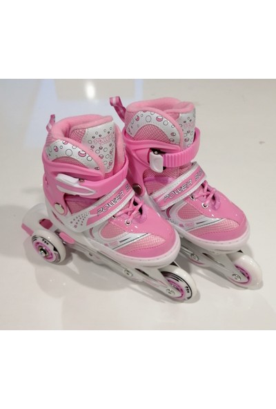 Can Sports Alıştırma Pateni Çift Sıra Slikon Teker (M) (35-38) Pembe Can Sports Alıştırma Pateni Çift Sıra Slikon Teker (M) (35-38) Pembe