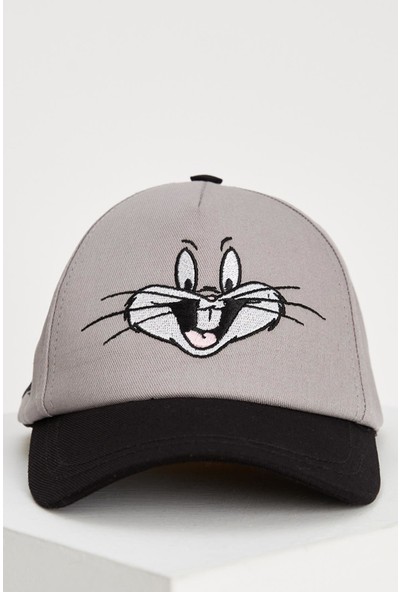 Defacto Erkek Çocuk Bugs Bunny Lisanslı Baseball Şapka T9044A621SM Defacto Erkek Çocuk Bugs Bunny Lisanslı Baseball Şapka T9044A621SM