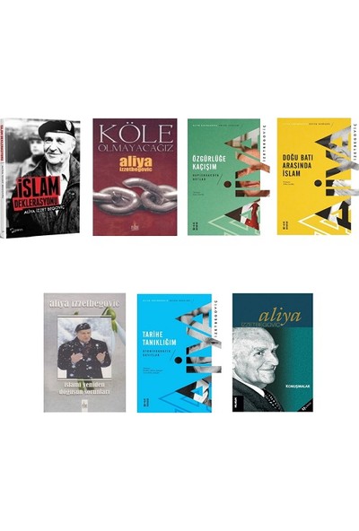 Ketebe Yayınları Aliya Izzetbegoviç 7 Kitap Set
