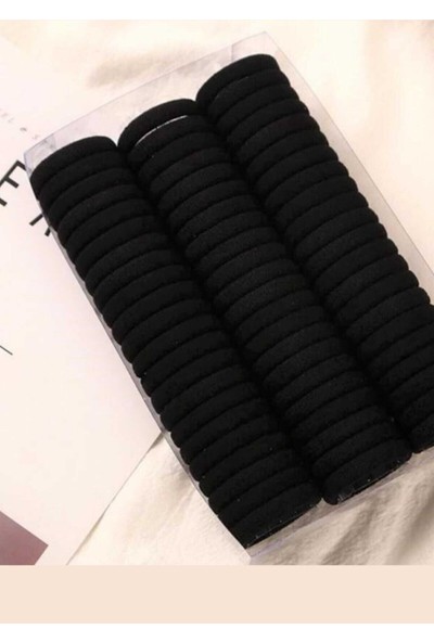 50 Adet Siyah Esnek Orta Boy Saç Tokası 50 Adet Siyah Esnek Orta Boy Saç Tokası