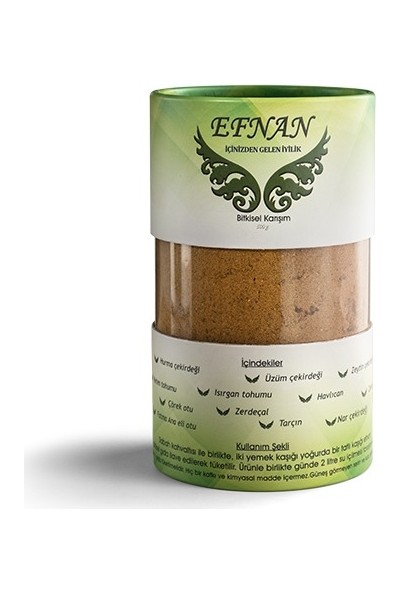 Efnan Bitkisel Karışım 500 gr Efnan Bitkisel Karışım 500 gr