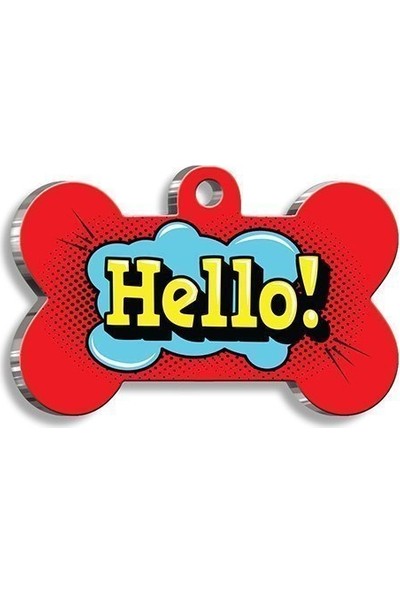 Pet Tag Art Xlarge: 3,3 x 5 Cm.