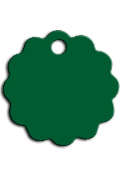 Dali's Küçük Papatya Kedi ve Köpek Künyesi Yeşil