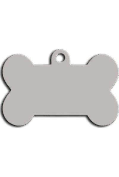 Dali's Büyük Kemik Köpek Künyesi Gri