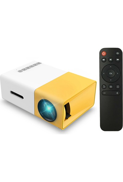 Generic FW1S YG300 LED Projektör 1080P Projeksiyon Makinesi (Yurt Dışından)